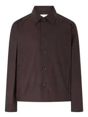 Nn07 Zander Woven Jacket - Brown