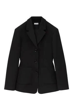 Loewe Woolen Jacket - Black