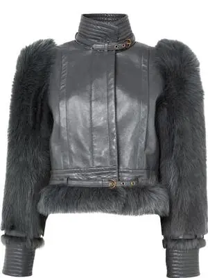 Chloé Leather Jacket - Black