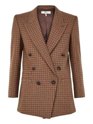Chloé Double Breasted Jacket - Brown