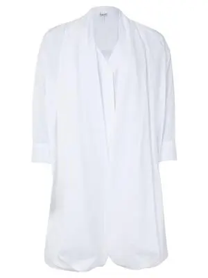 Loewe Draped Mini Dress - White