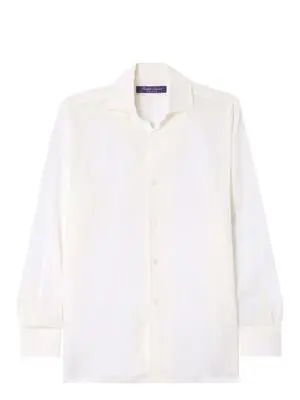 RALPH LAUREN Ralph Lauren Collection Long-Sleeved Drop Shoulder Shirt