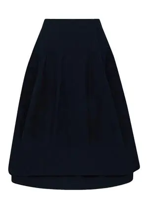 Bottega Veneta Emblem Skirt - Black