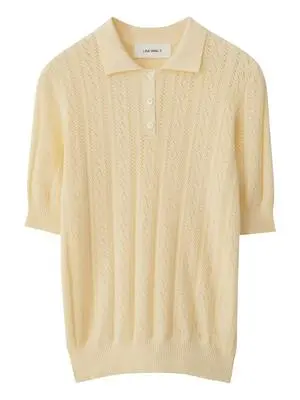 LISA YANG Cristine Polo Shirt - Yellow