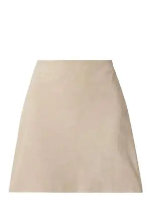 RALPH LAUREN Carreen Suede Mini Skirt