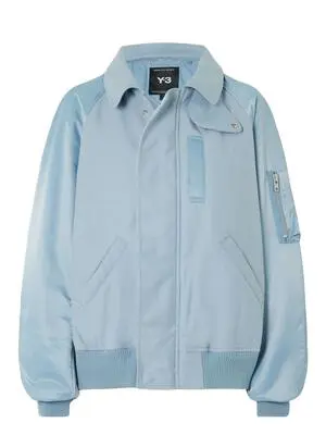 ADIDAS ORIGINALS Long-sleeved Casual Jacket - Sky Blue