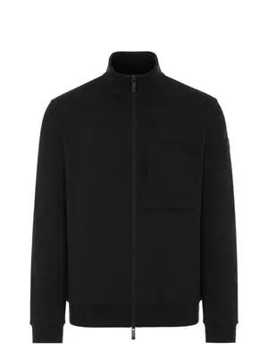 Moncler Zip-up Hoodie - Black