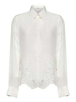 Ermanno Scervino Long-sleeved Shirt - White