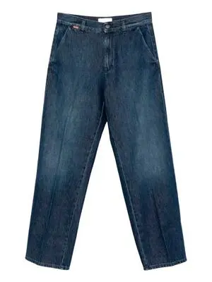 LARDINI Straight-leg Jeans - Navy