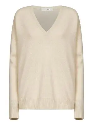 Co Co V-Neck Pullover Nude