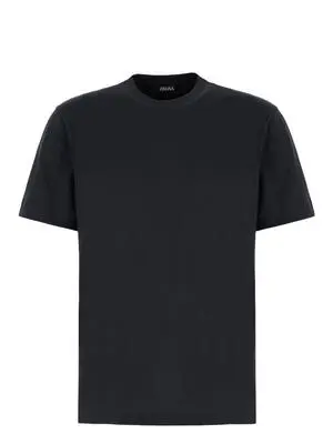 Zegna Crew Neck T-shirt Black