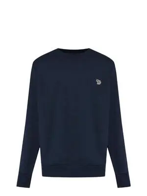 Paul Smith Zebra Patch Sweatshirt - Navy Blue