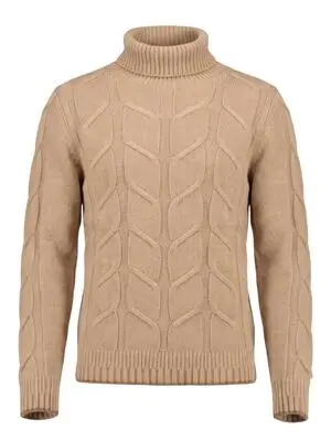 Altea Turtle Neck Sweater - Beige