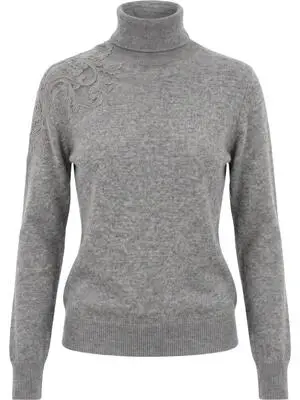 Ermanno Scervino Turtle Neck Sweater - Gray