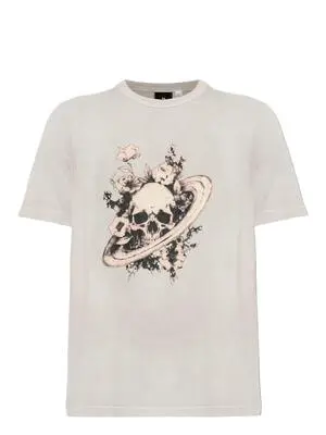 Paul Smith Skull Graphic T-shirt - Grey