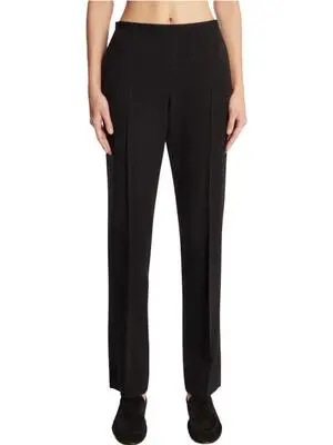 THE ROW Straight-leg Trousers - Black