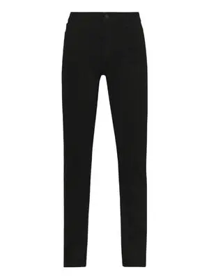 Armani Exchange J45 Cigarette Fit Denims - Black