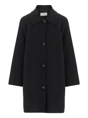 THE ROW Long-sleeved Coat - Black