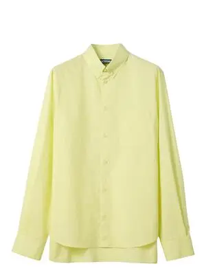 Jacquemus Tailleur Double-layer Button-down Shirt - Light Yellow