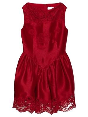 SELF-PORTRAIT Sleeveless Dress - Red