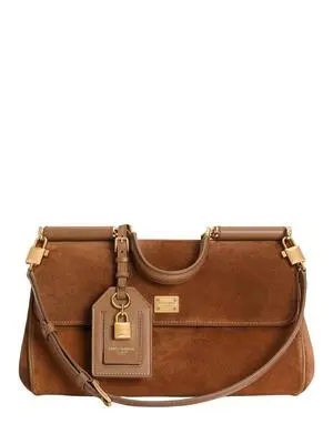 Dolce & Gabbana Dolce Gabbana Sicily Foldover Top Tote Bag - Multi-color