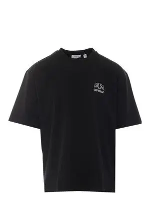 Off-White Short-sleeved T-shirt - Black