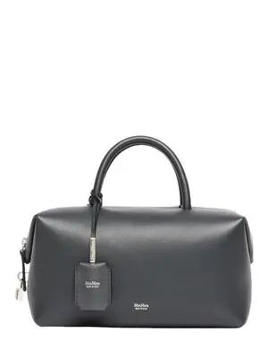 Max Mara Medium Bowler Bag - Medium Gray