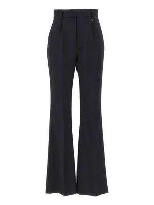 VIVIENNE WESTWOOD Flared Striped Trousers - Black