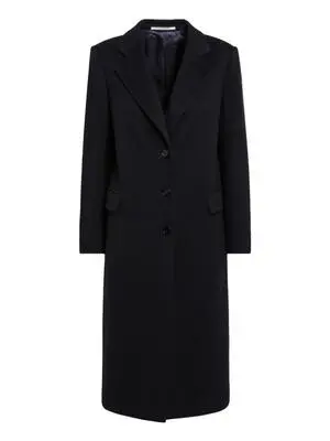 Tagliatore Long Sleeved Coat - Black