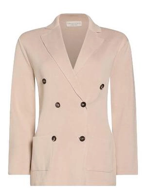 FILIPPO DE LAURENTIIS Woman Blazer Blush Size S Cotton