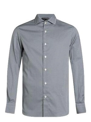 Emporio Armani Shirt Size Cotton, Elastane - Blue