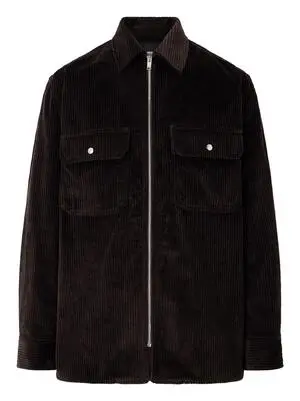 Bottega Veneta Cotton-corduroy Shirt - Brown