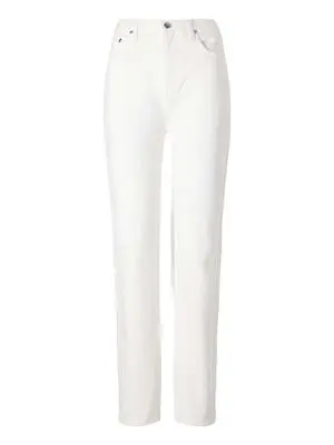 LOULOU DE SAISON Jude Organic Mid-rise Straight-leg Jeans