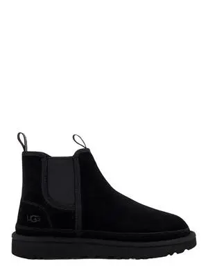 UGG Neumel Chelsea Suede Boots - Black
