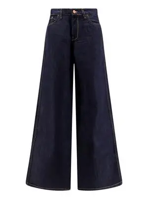 3x1 The Silk Kat Wide Leg Jeans - Blue
