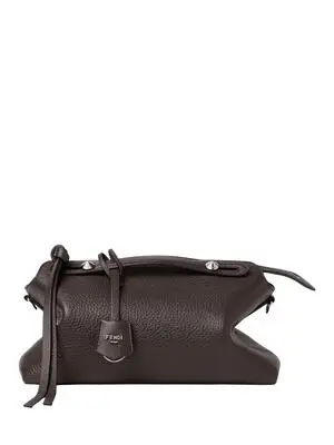 Fendi By The Way Soft Medium Leather Handbag - Grey