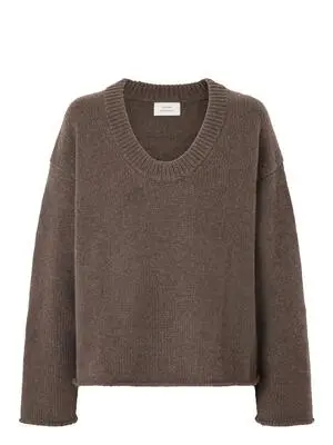 Loulou De Saison Derry Cashmere Sweater - Brown