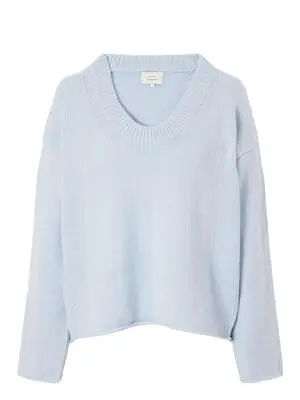 Loulou De Saison Derry Cashmere Sweater - Light Blue