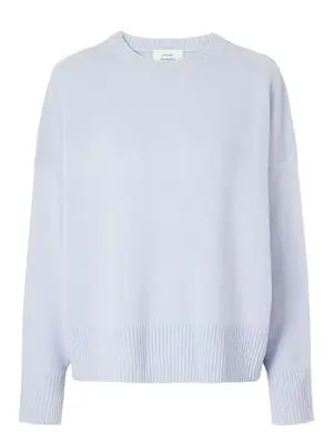 Loulou De Saison Anton Cashmere Sweater - Light Blue