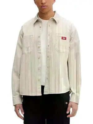 Dickies Hickory Vertical-stripe Shirt - Neutrals