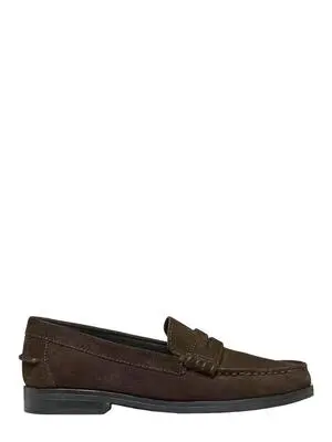 Geox Suede Loafers - Brown