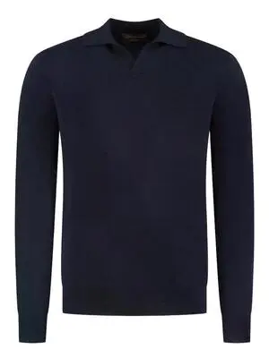 DORIANI CASHMERE Long-sleeve Cashmere Sweater - Blue