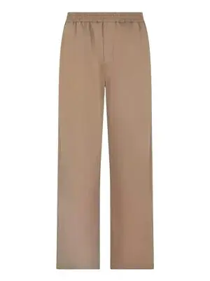 Armani Exchange Elasticated Waistband Trousers - Brown