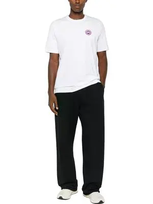Canada Goose Logo-patch T-shirt - White