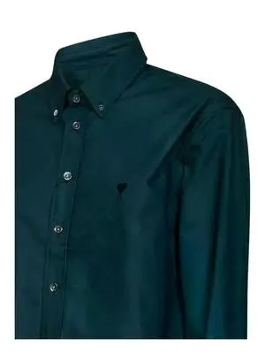 AMI Paris De Cœur Shirt - Green