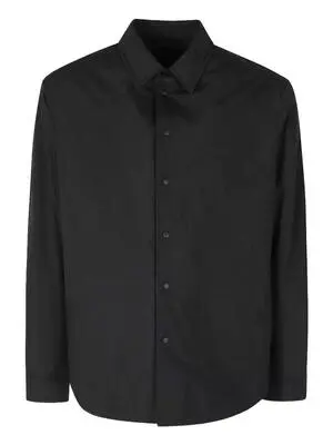 BRIGLIA 1949 Morrison Press-stud Shirt Jacket - Black