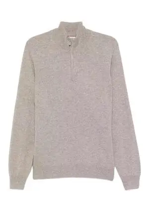 Brunello Cucinelli Quarter-zip Sweater - Neutrals
