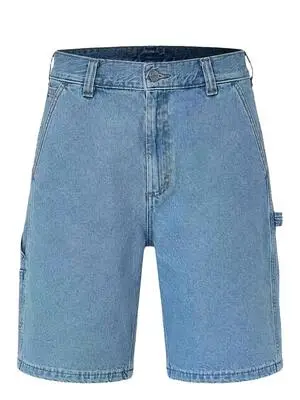 LEEM Carpenter Denim Shorts - Blue