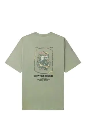 FINGERCROXX Graphic-print T-shirt - Green