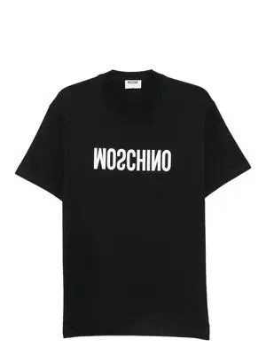 Moschino Logo-print T-shirt - Black